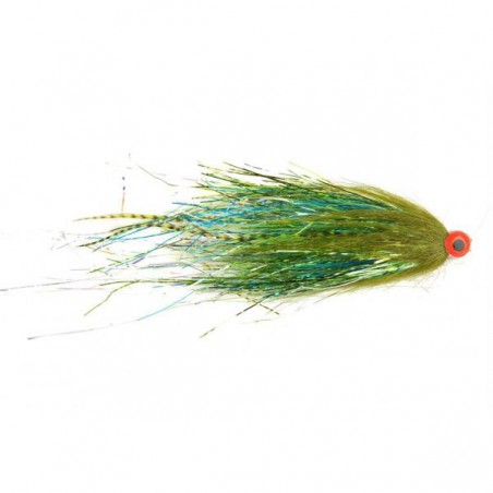 Tube fly Bauer UV herring FlyScene pour la pêche du brochet à la mouche