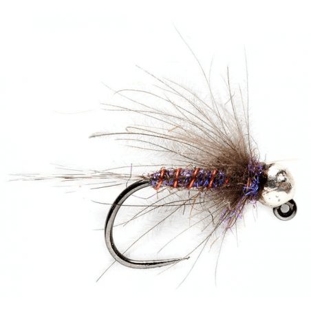 Nymphe Jig Duracell UV Tungstène MF218, pour la pêche des truites