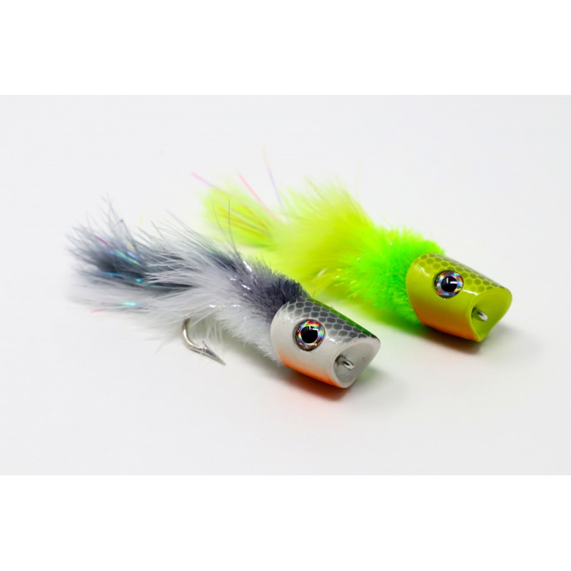 Surface Seducer Howitzer Baitfish Popper Head Flymen